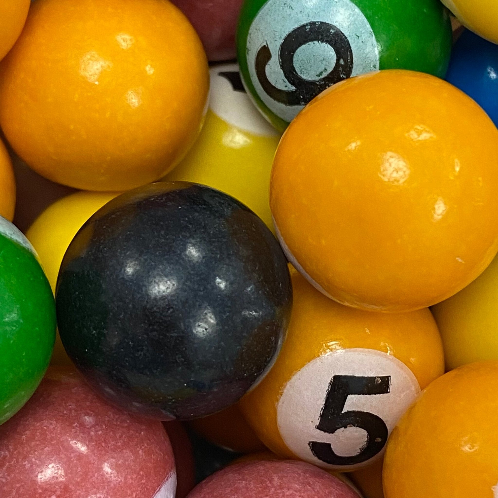 Pool gum balls